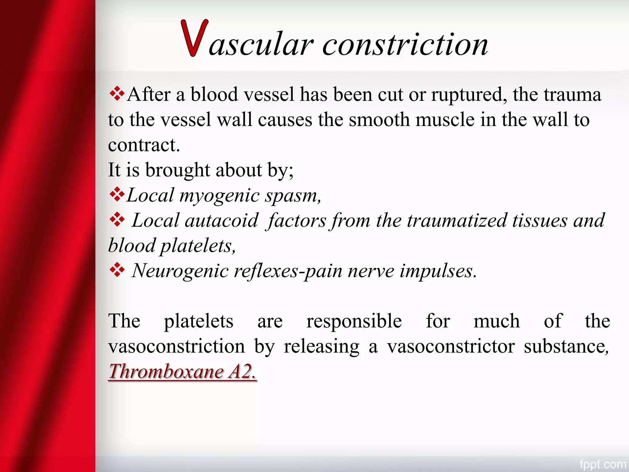Blood coagulation-hemostasis | PPTX