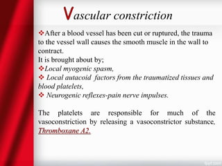 Blood coagulation-hemostasis | PPTX
