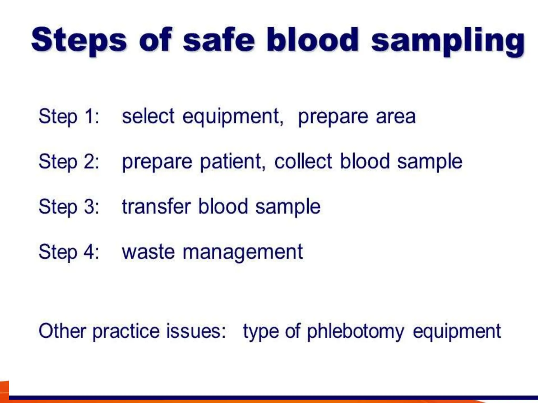 Blood sample collection procedurdures info | PPT