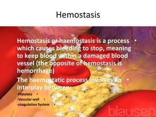 Blood physiology | PPTX