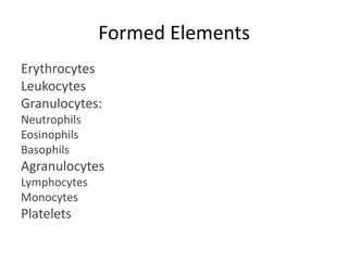 Blood physiology | PPTX