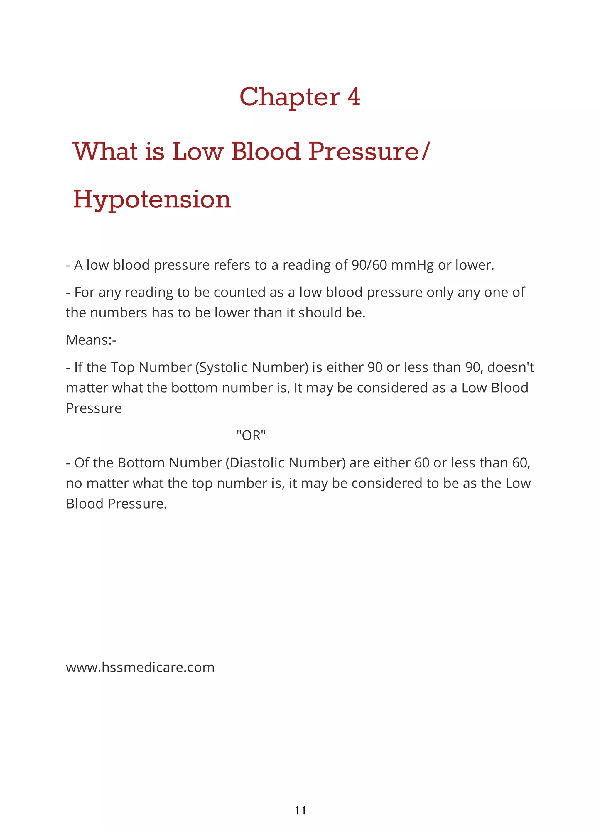 Blood pressure-causes-symptoms-types | PDF