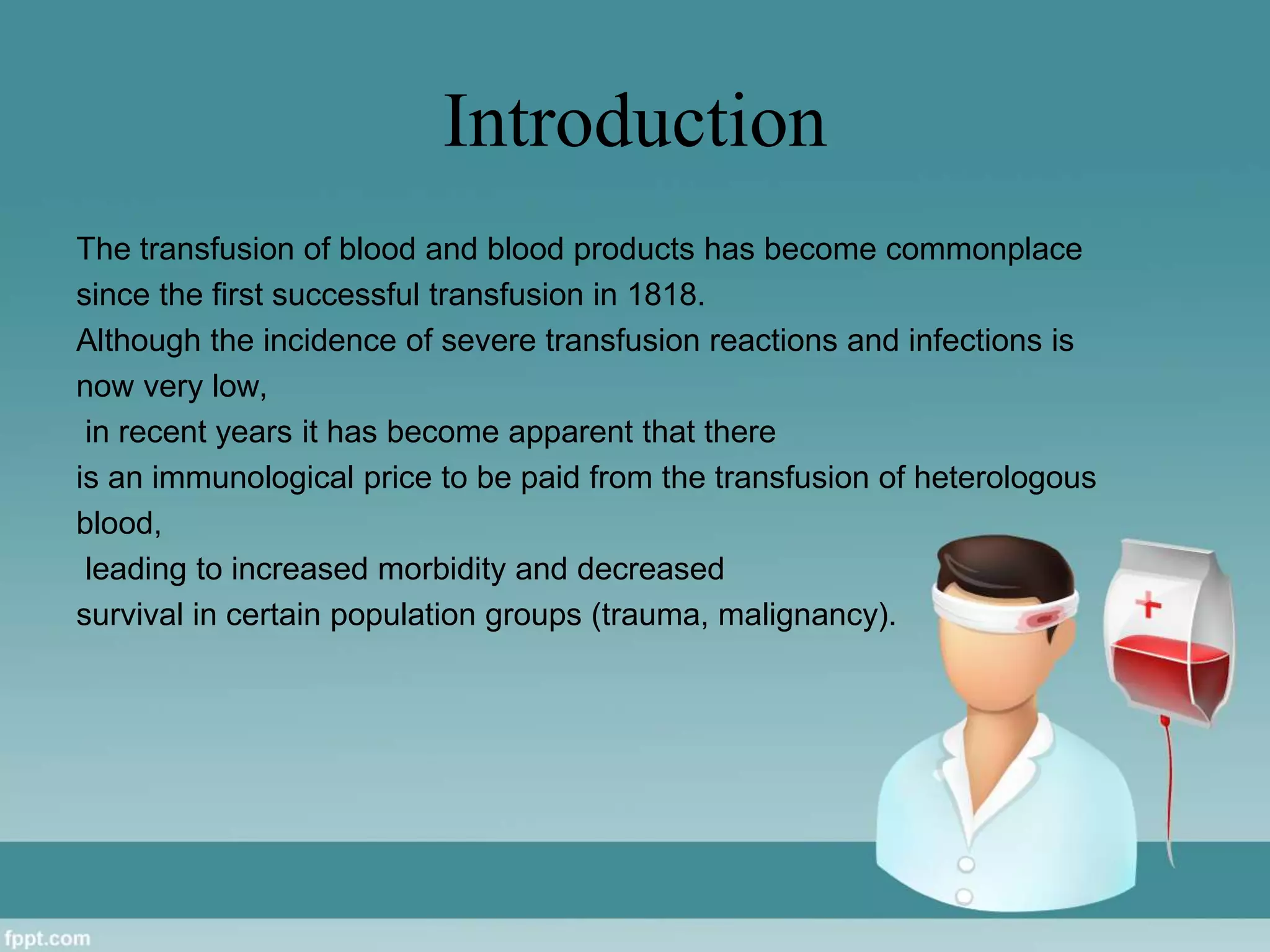 Blood Transfusion | PPTX