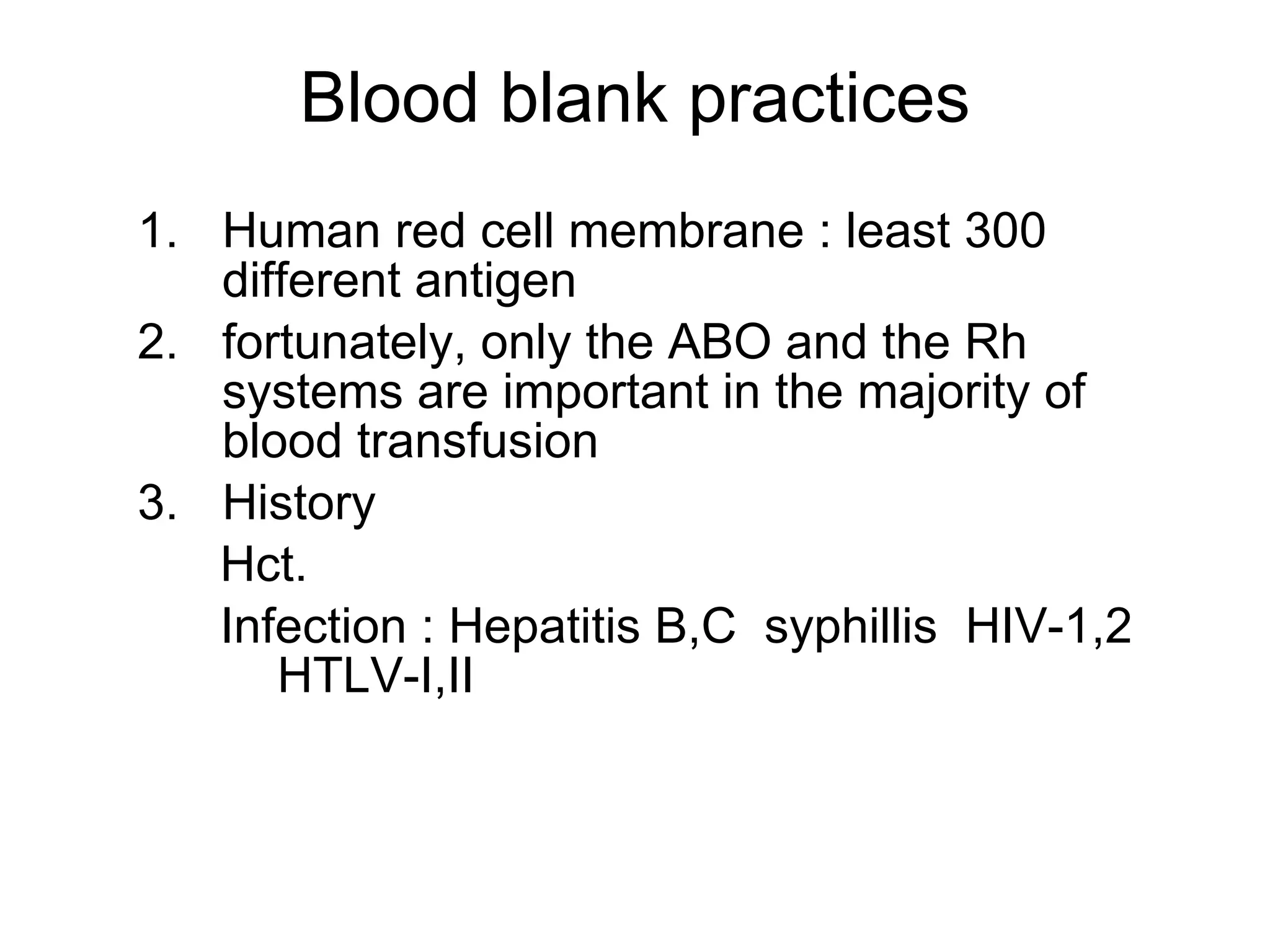 Blood Transfusion | PPT