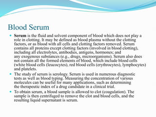 SEMINAR IN MICROANATOMY AND HISTOLOGY OF BLOOD. | PPTX