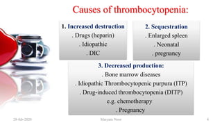 Thrombocytopenia, DIC & Hemophilia and Nursing Care For Blood ...