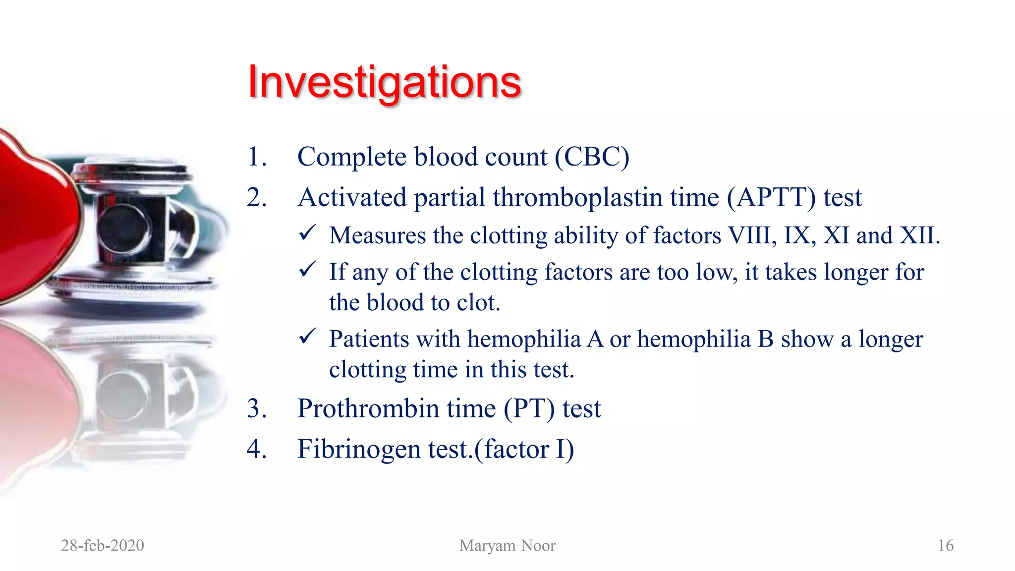 Thrombocytopenia, DIC, Hemophilia and Nursing Care For Blood ...