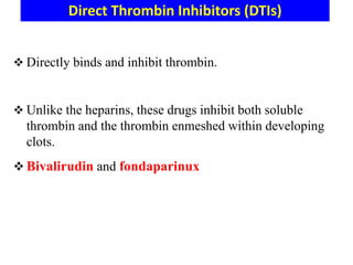 blood Blood 1441 Drug acting on blood .ppt
