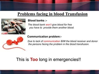Blood Transfusion app | PPTX