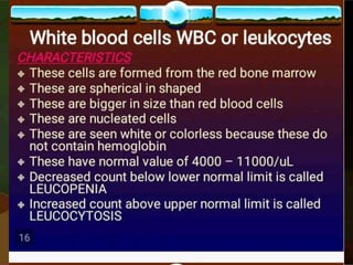 Blood anatomy and physiology slideshare | PPTX