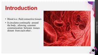 Blood analysis | PPTX