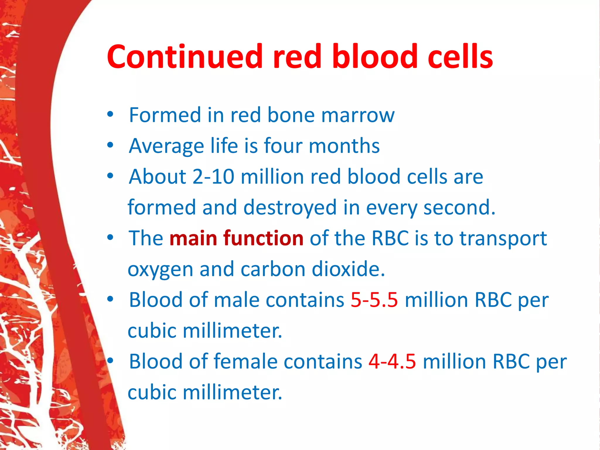 Blood anatomy | PPTX