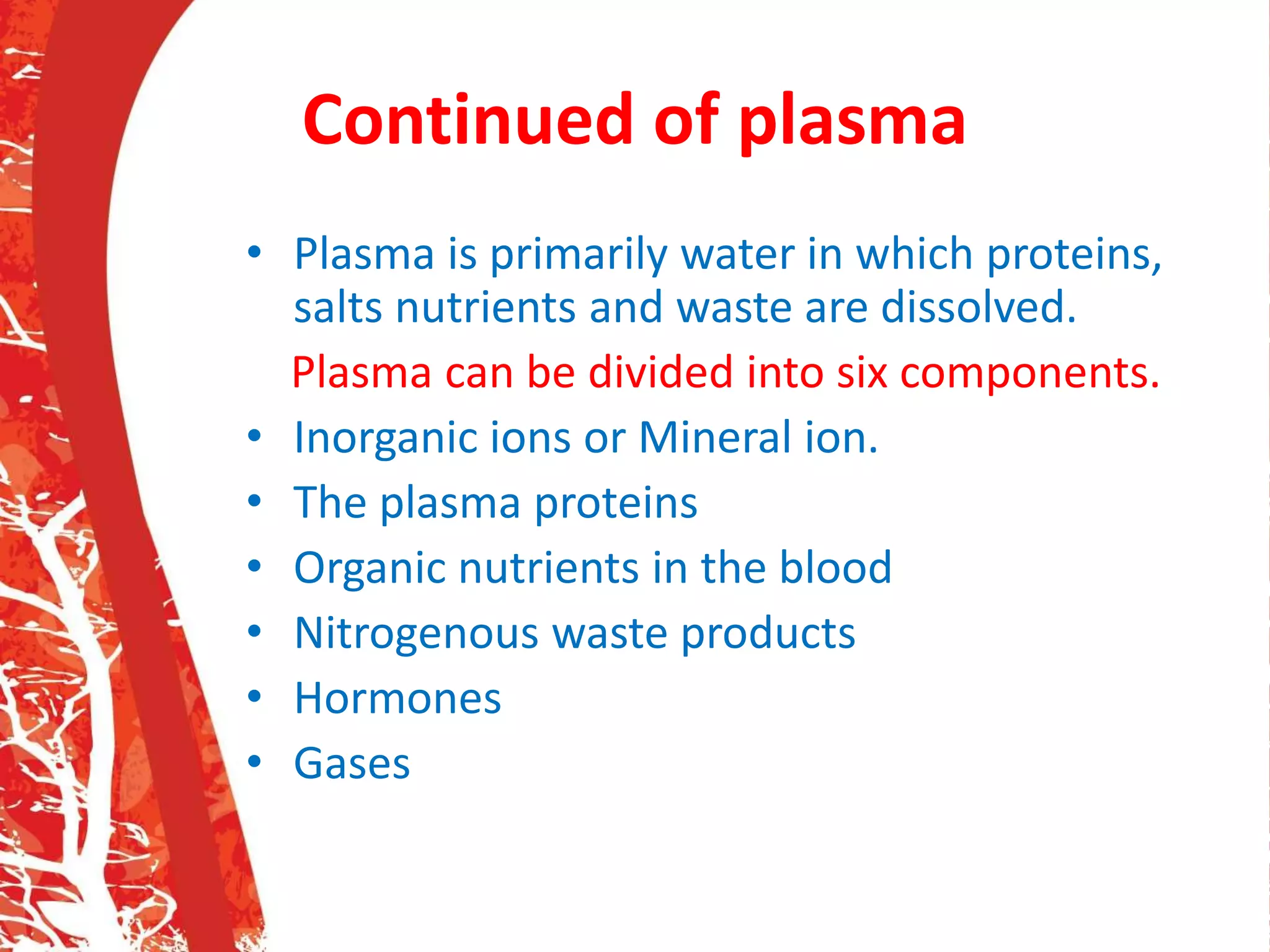 Blood anatomy | PPTX