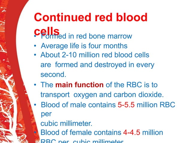 Types of blood cells ,plasma ,its anatomy | PPT