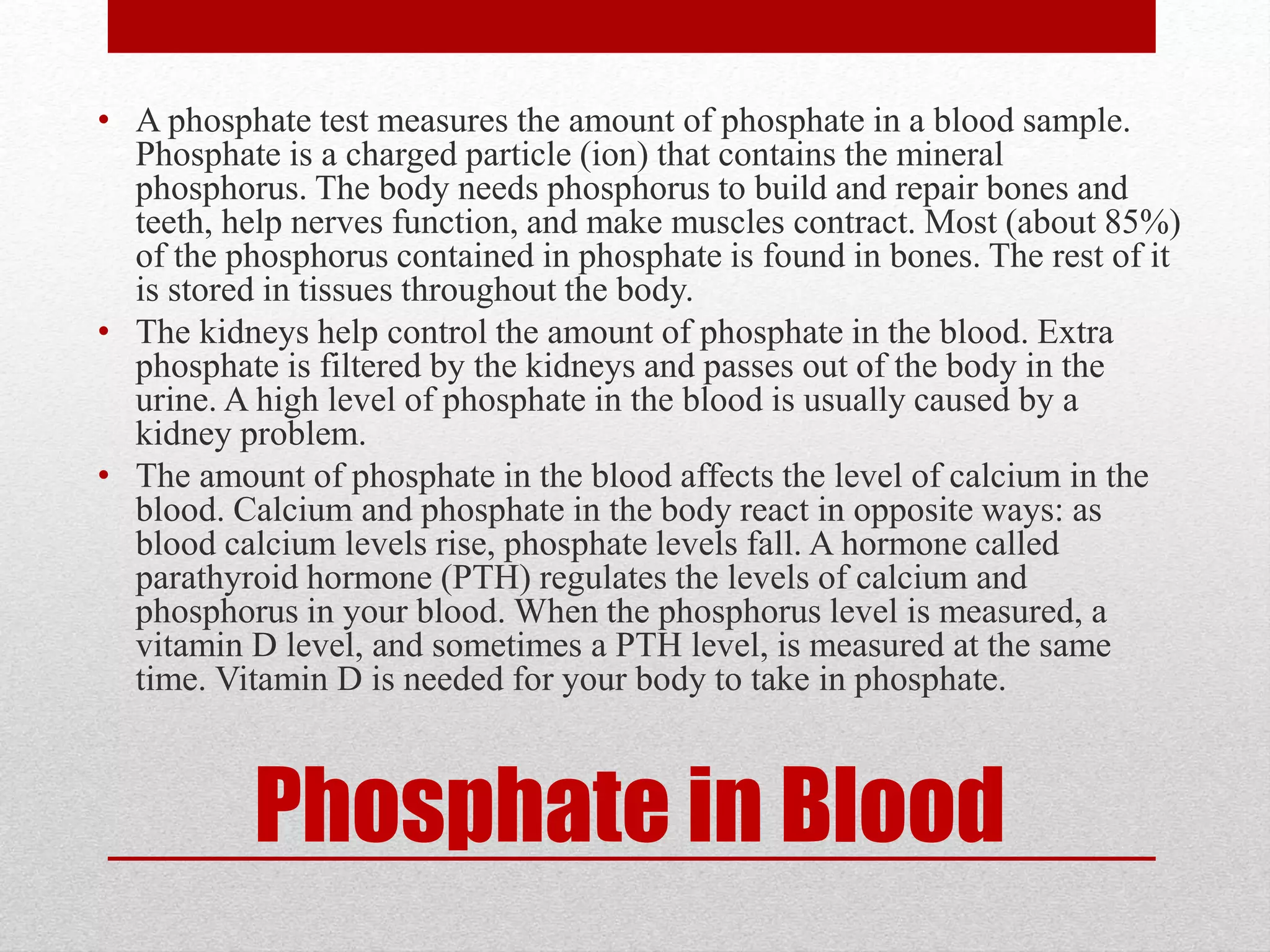 Blood and blood analysis | PPTX