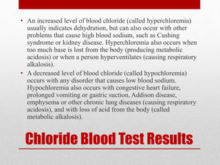 Blood and blood analysis | PPTX