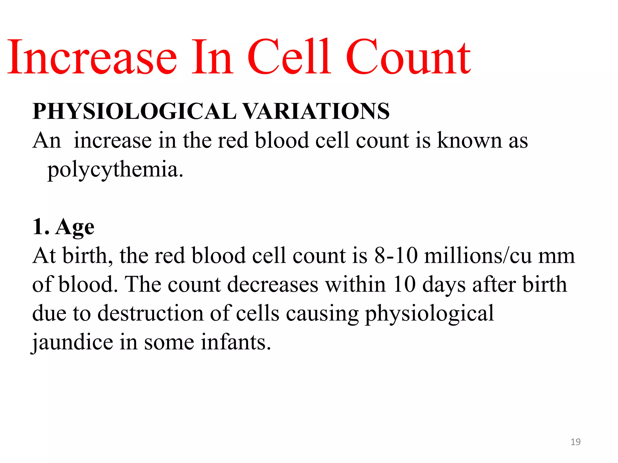 Blood and blood cells | PPTX