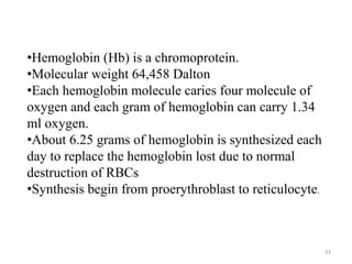 Blood and blood cells | PPTX
