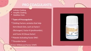 BLOOD AND BLOOD CLOTTING FACTOR WITH DISEASES.pptx