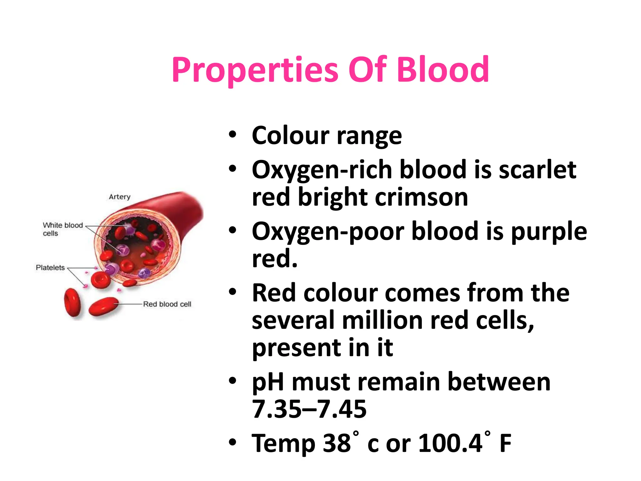 blood and blood products components of blood | PPTX