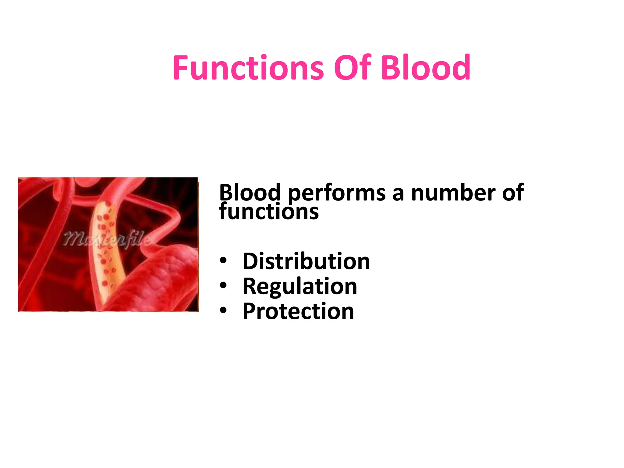 blood and blood products components of blood | PPTX