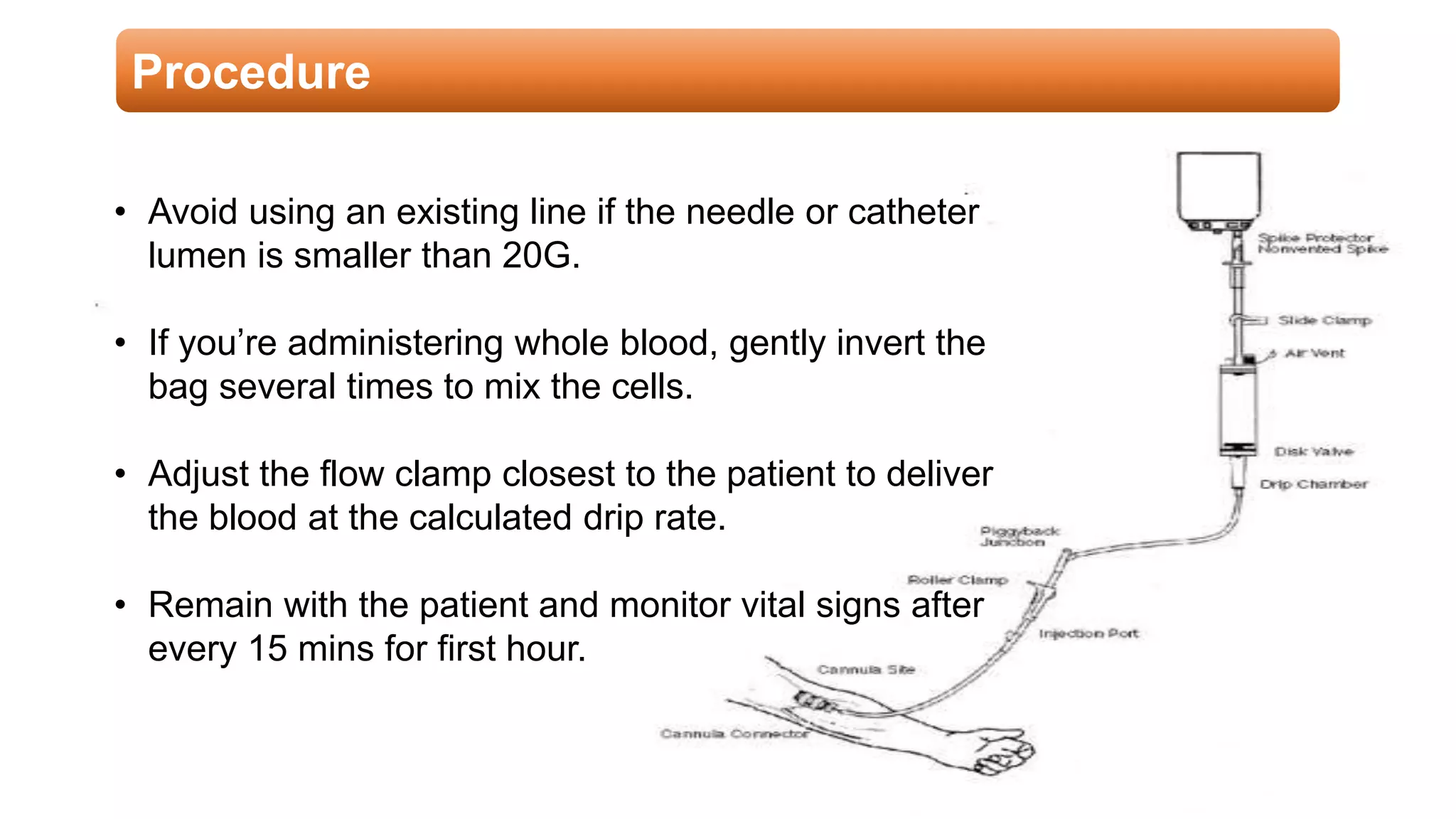 Blood and blood products presentation ppt | PPTX