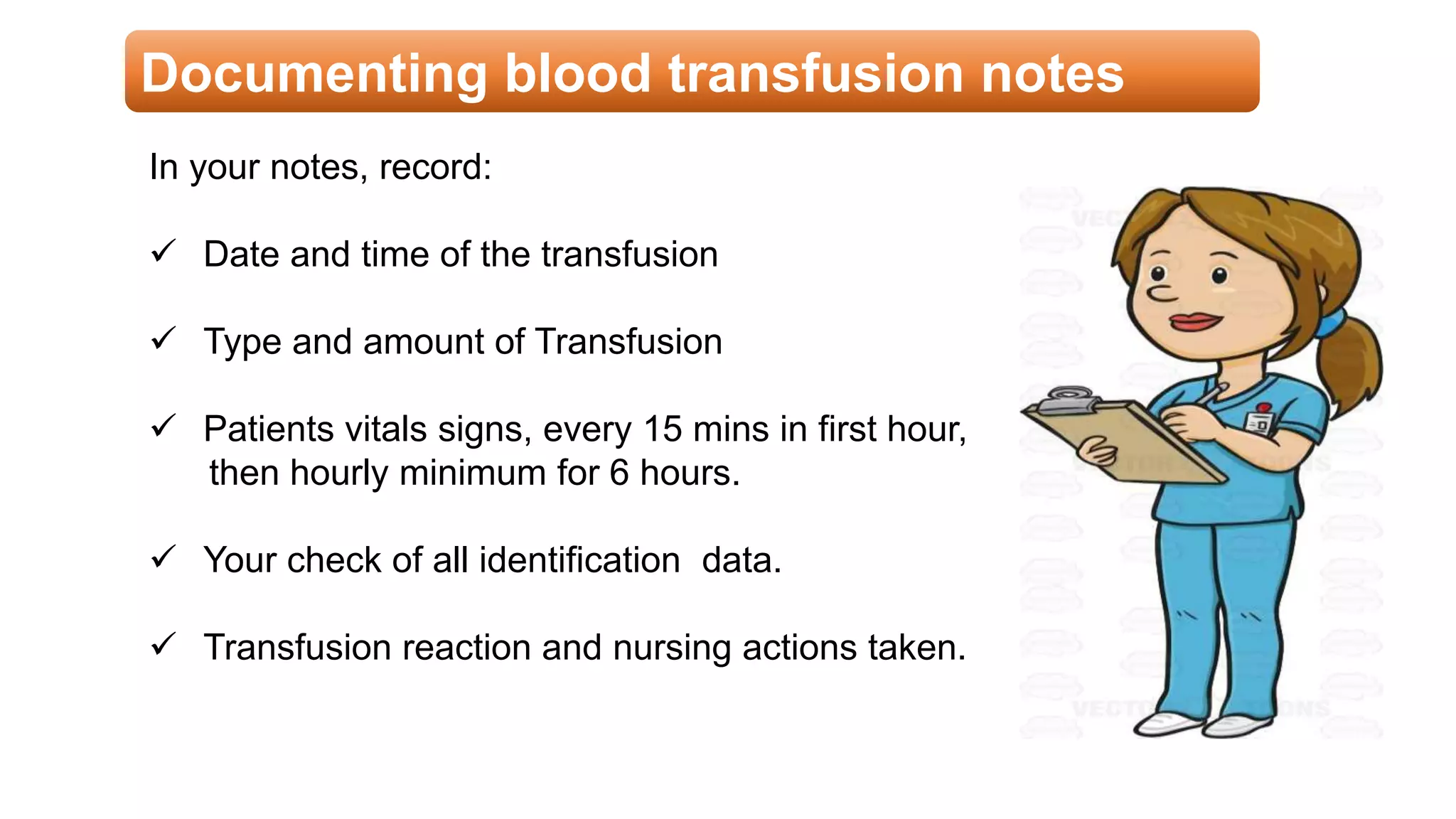Blood and blood products presentation ppt | PPTX