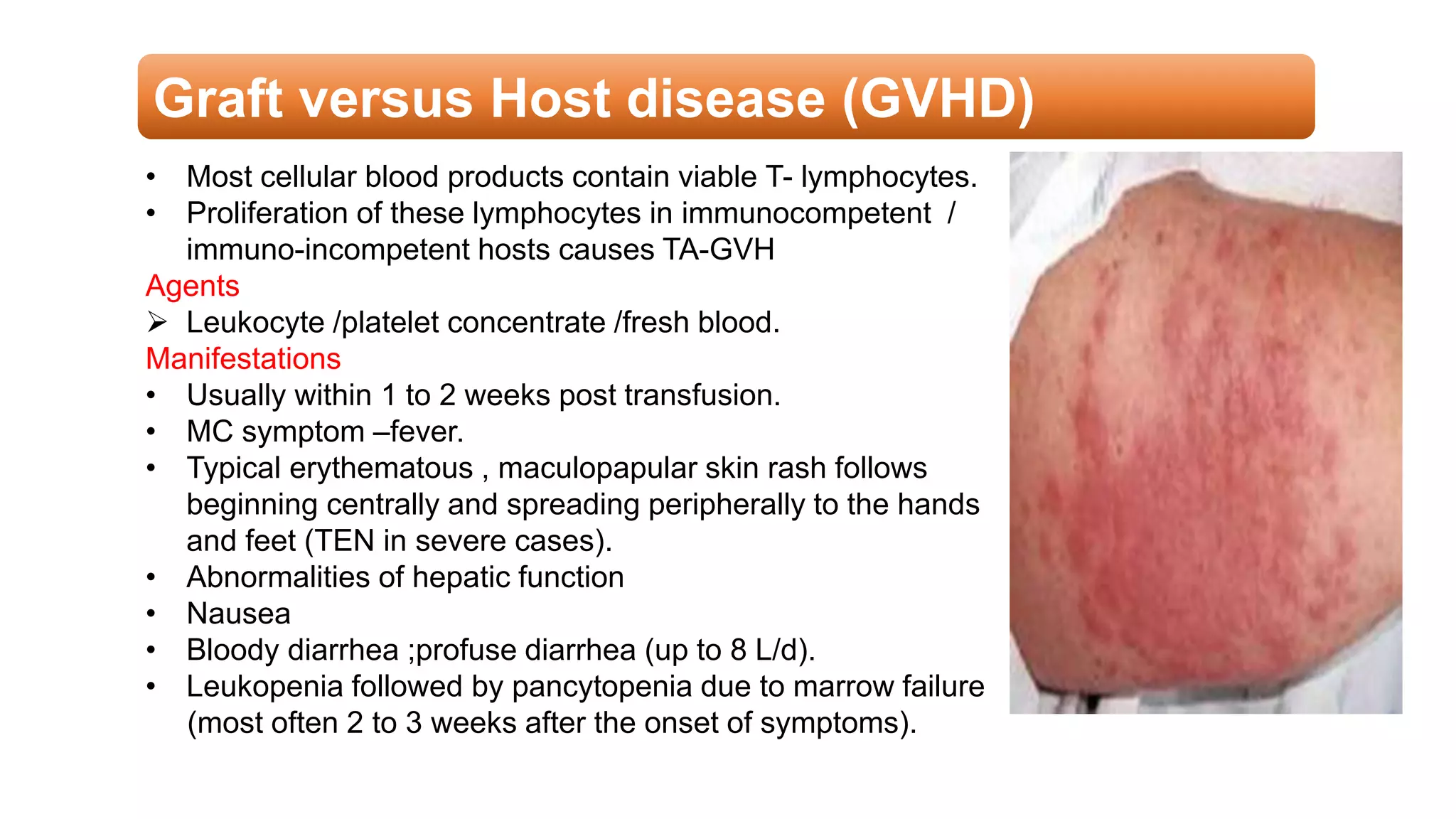 Blood and blood products presentation ppt | PPTX