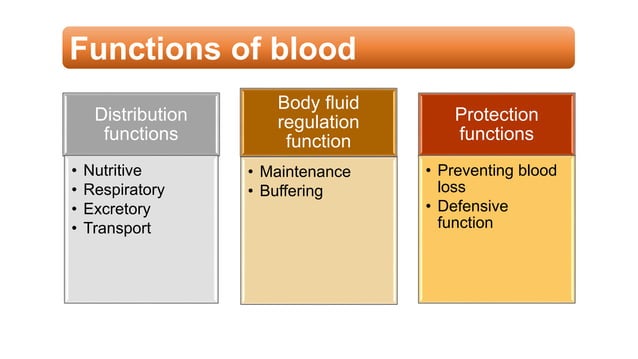 Blood and blood products presentation ppt | PPTX | Blood Disorders ...