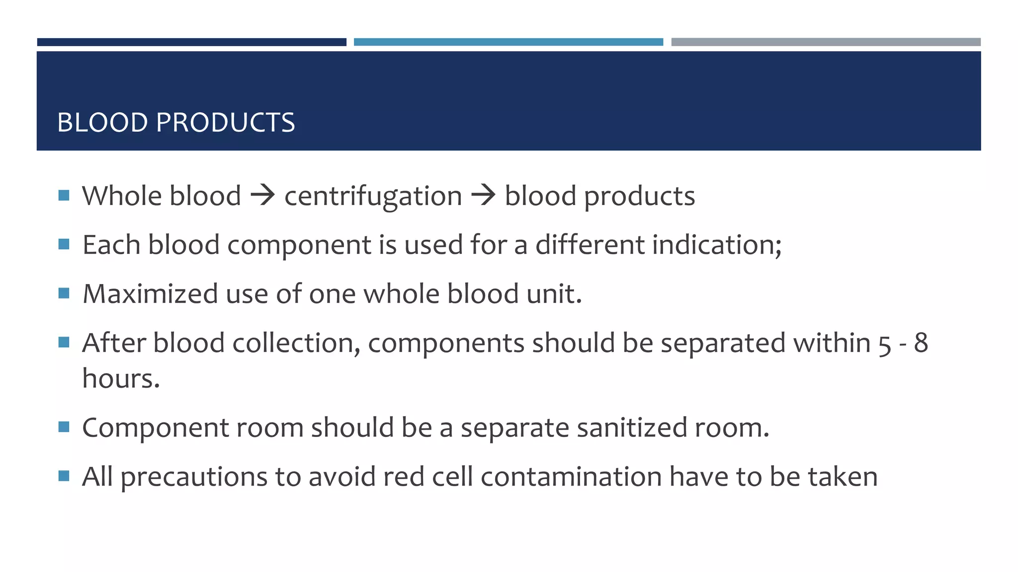 Blood and blood products | PPT