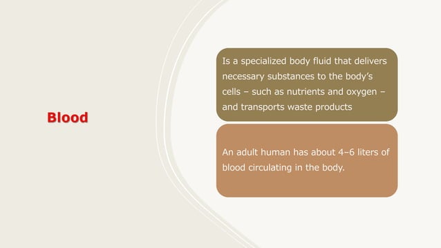 Blood and blood products safety | PPTX