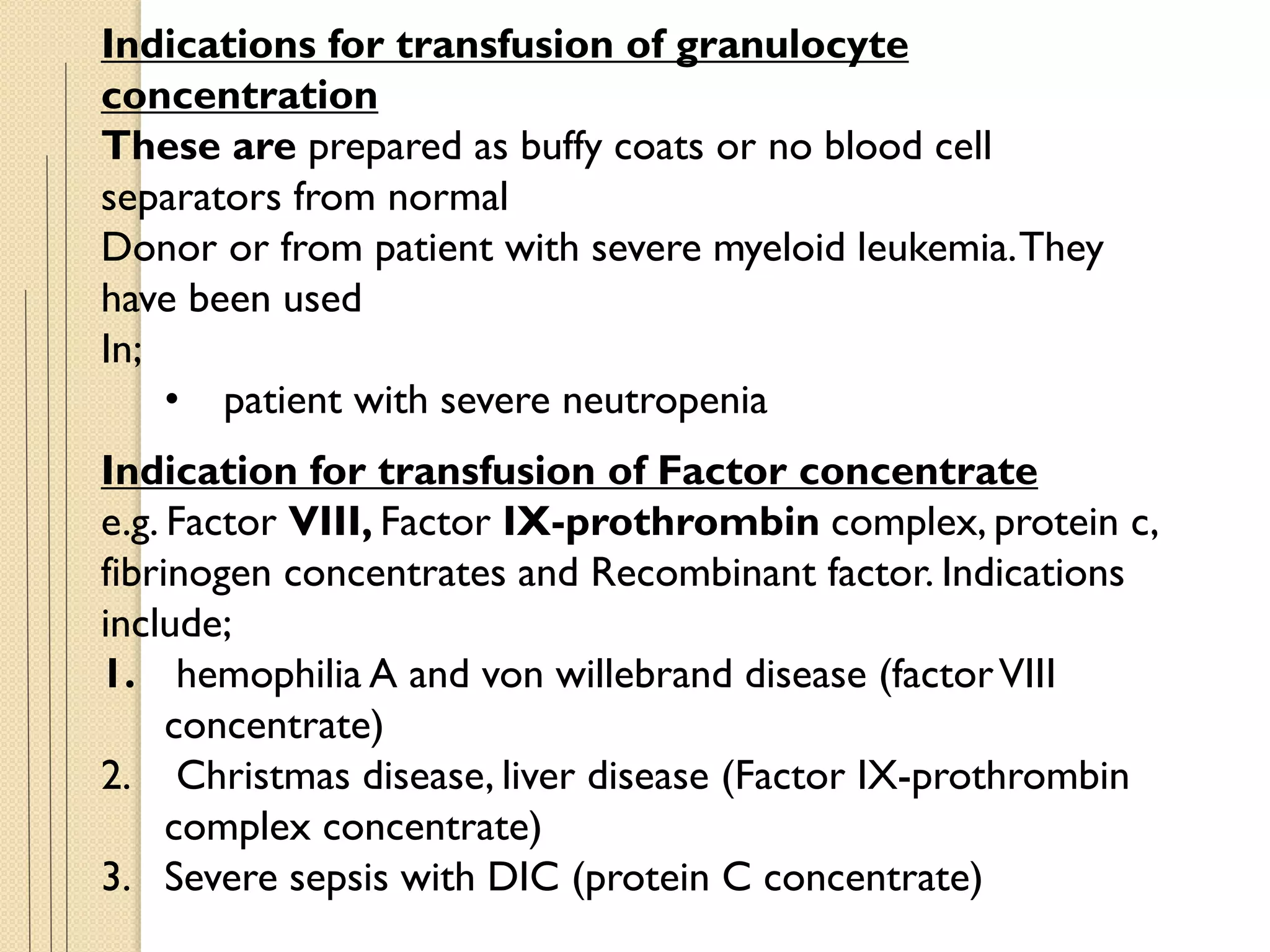 Blood and blood transfusion | PPTX
