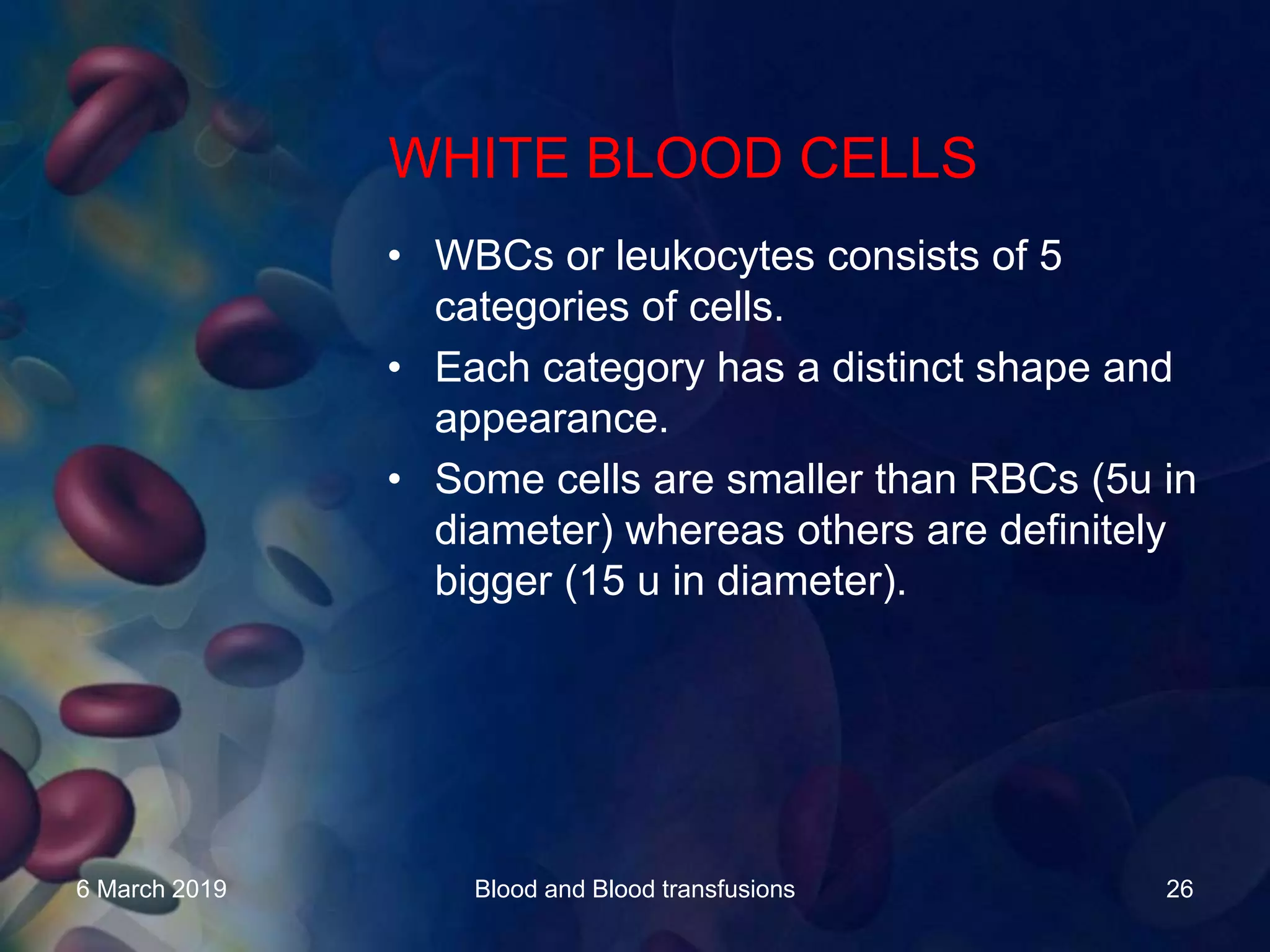 Blood and blood transfusion | PPTX