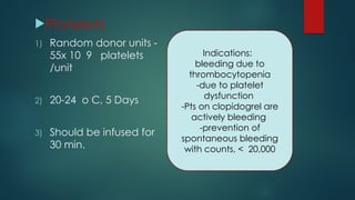 blood and blood products, blood transfusion. | PPT