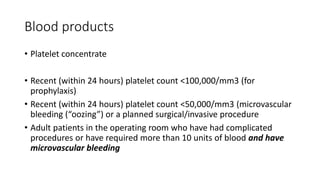 Blood and Blood transfusion in Surgery.pptx
