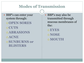 Blood and Body Fluid Spill Management | PPTX