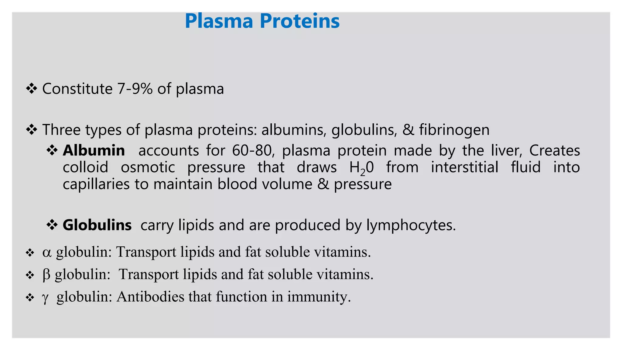 Blood and Its Components | PPTX