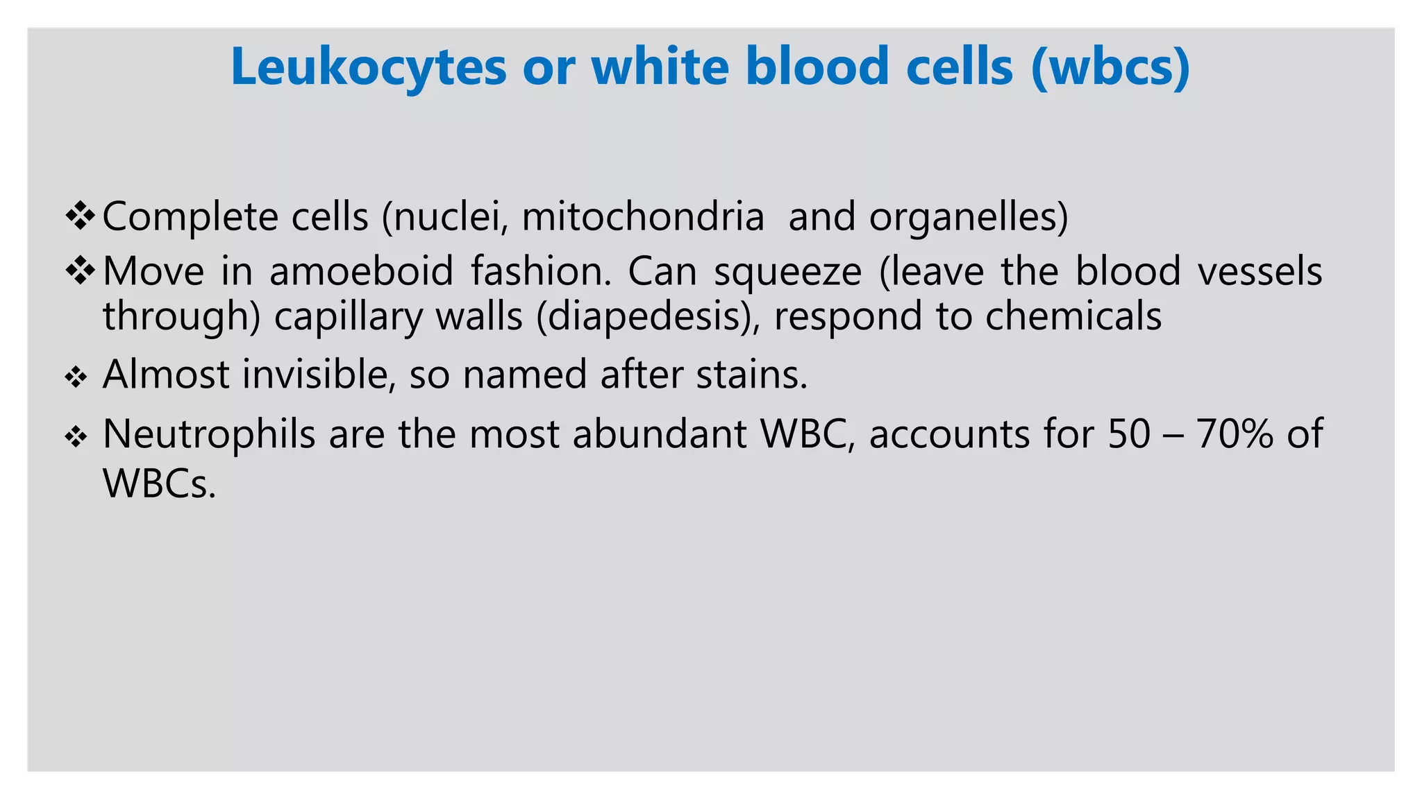 Blood and Its Components | PPTX