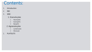 Blood and Its Components | PPTX