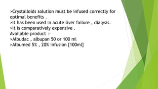 Blood and plasma expander | PPT