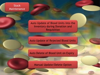 Blood Bank Management System by CDAC | PPT