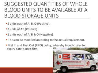 Blood bank | PPTX