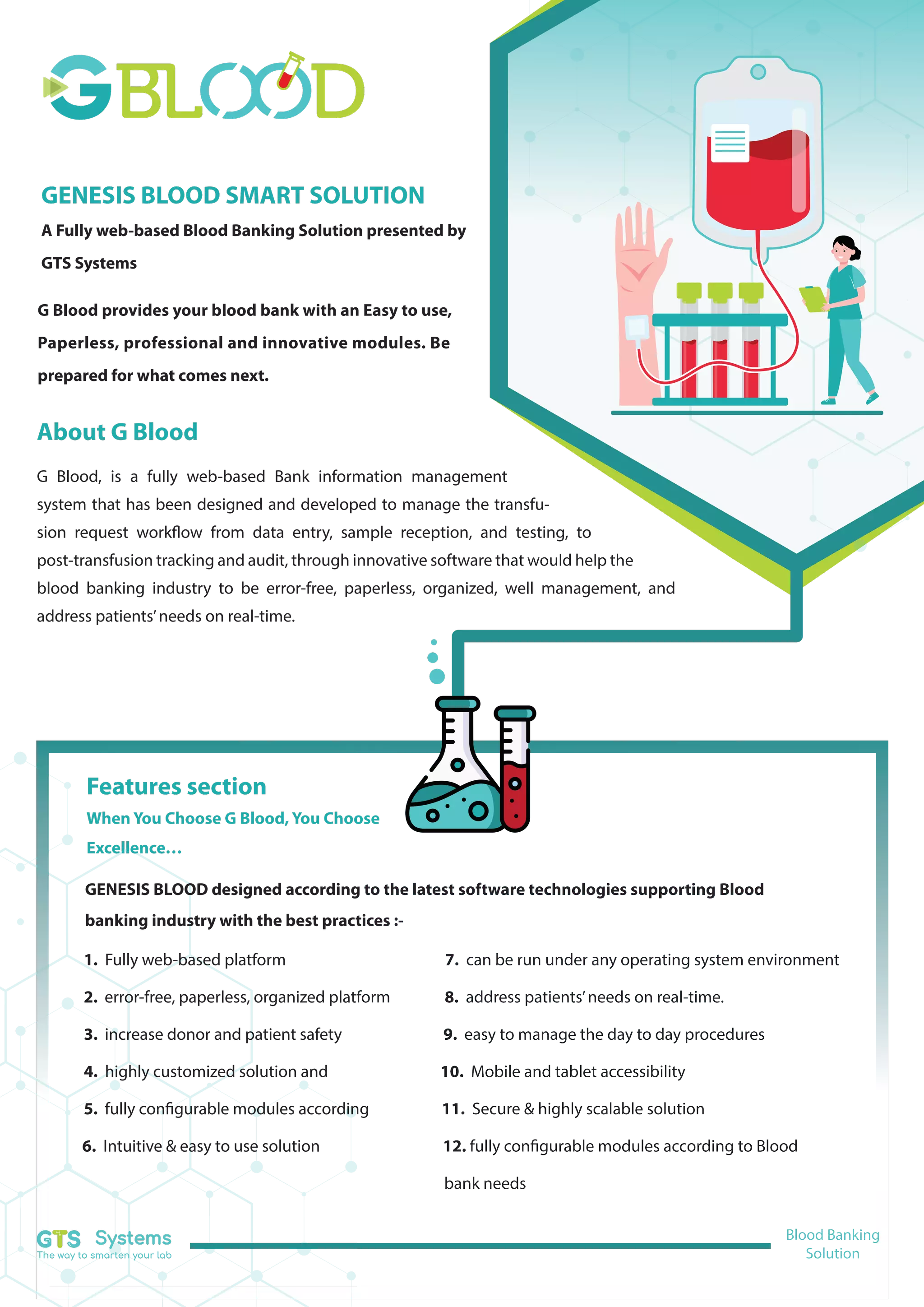 Blood Bank Brochure | PDF
