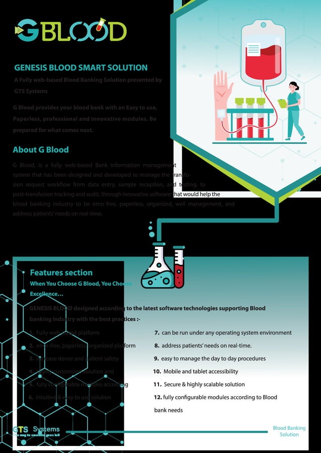 Blood Bank Brochure | PDF