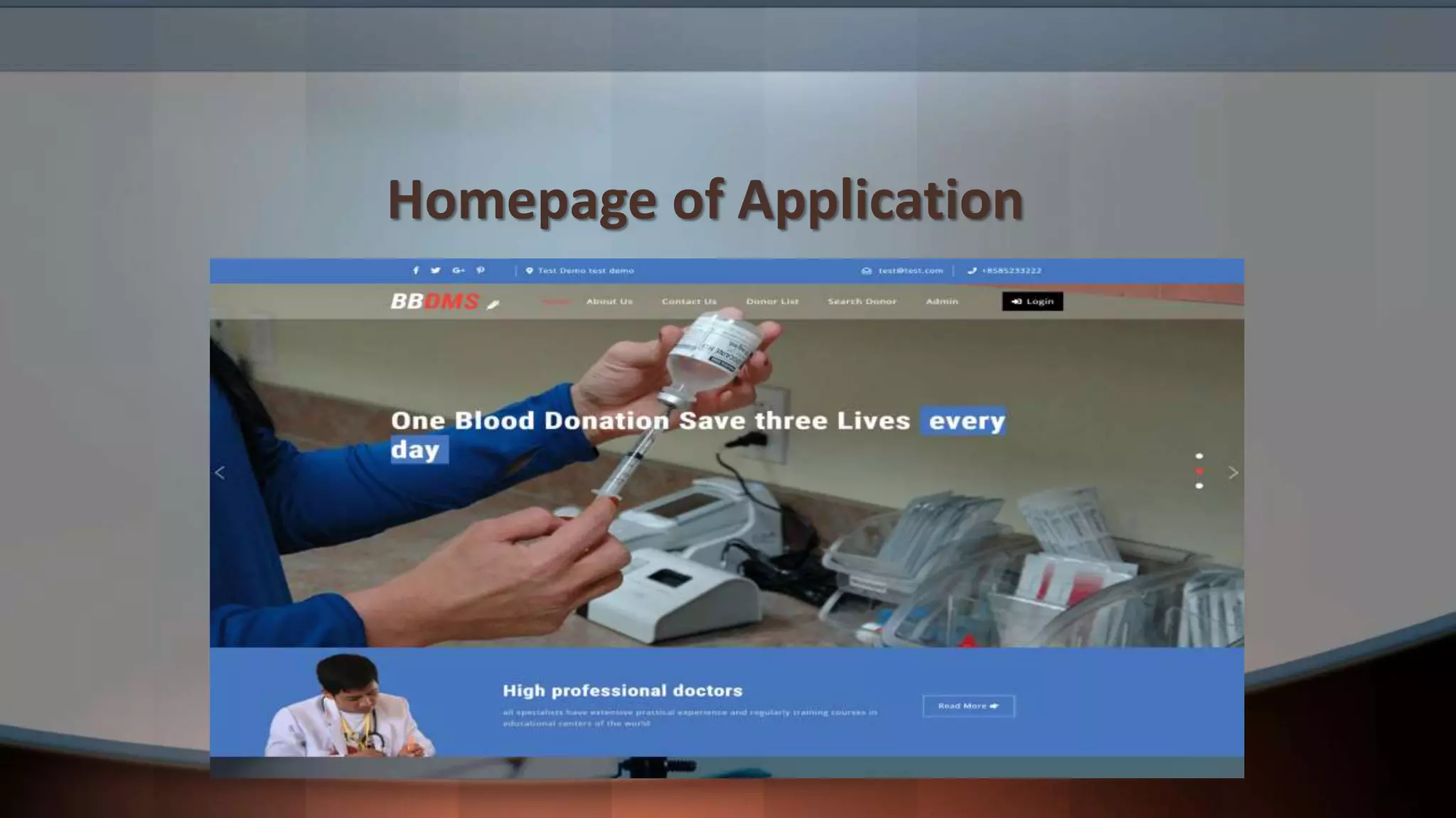 Blood Bank and Donor Management System (PPT).pptx