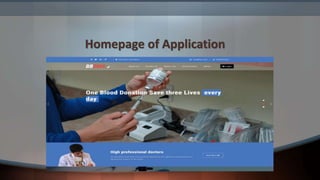 Blood Bank and Donor Management System (PPT).pptx