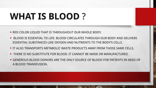 blood banking for MBBS student it’s important | PPTX