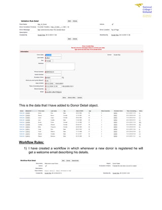Blood bank Management System Salesforce | PDF