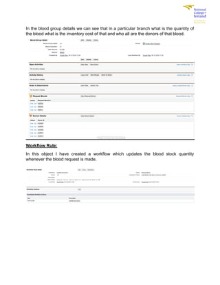 Blood bank Management System Salesforce | PDF