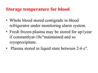 Blood Banking hematology lectures. pptx | PPTX